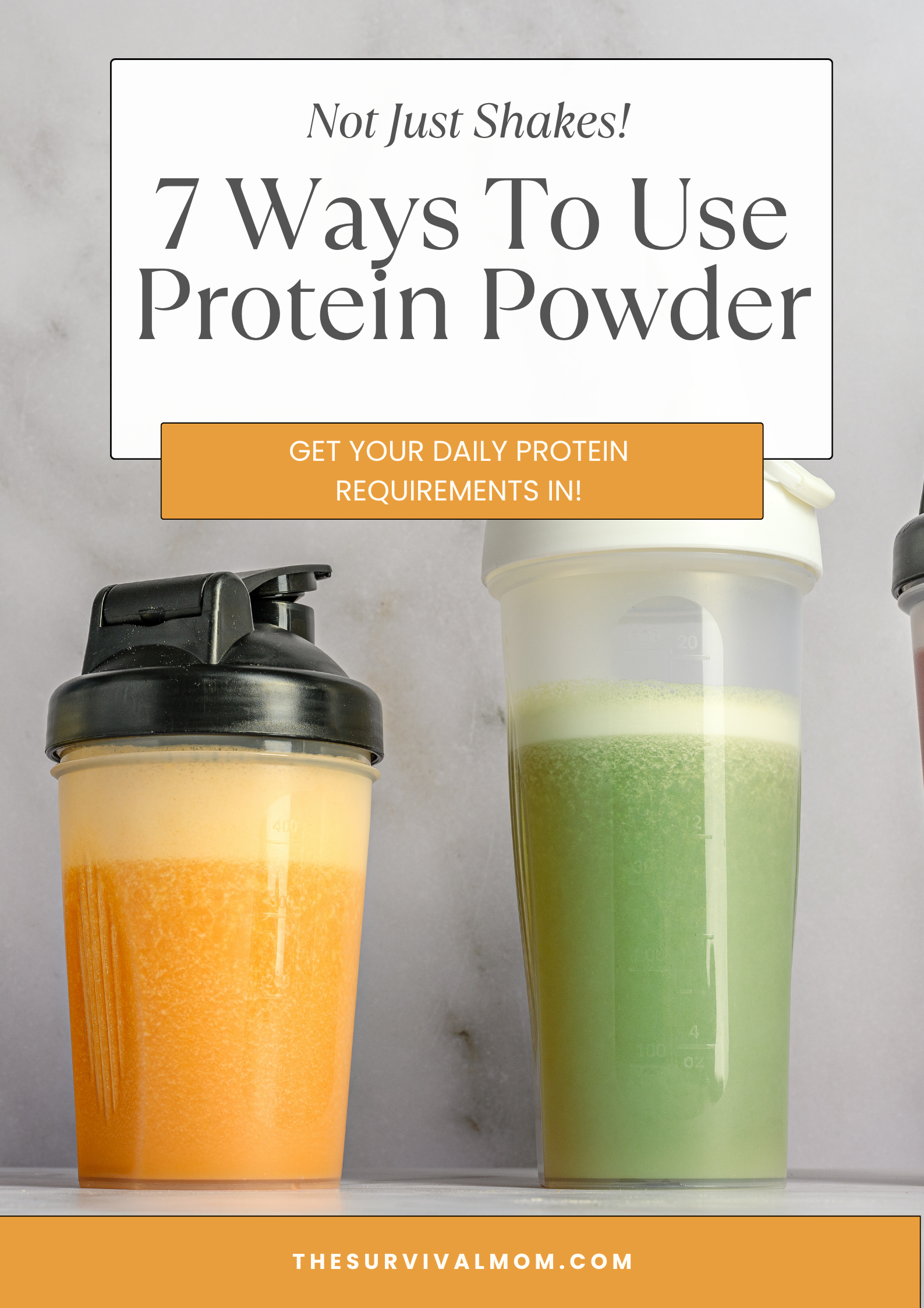 How to Store Protein Powder for Long-Term Food Storage - The Survival Mom