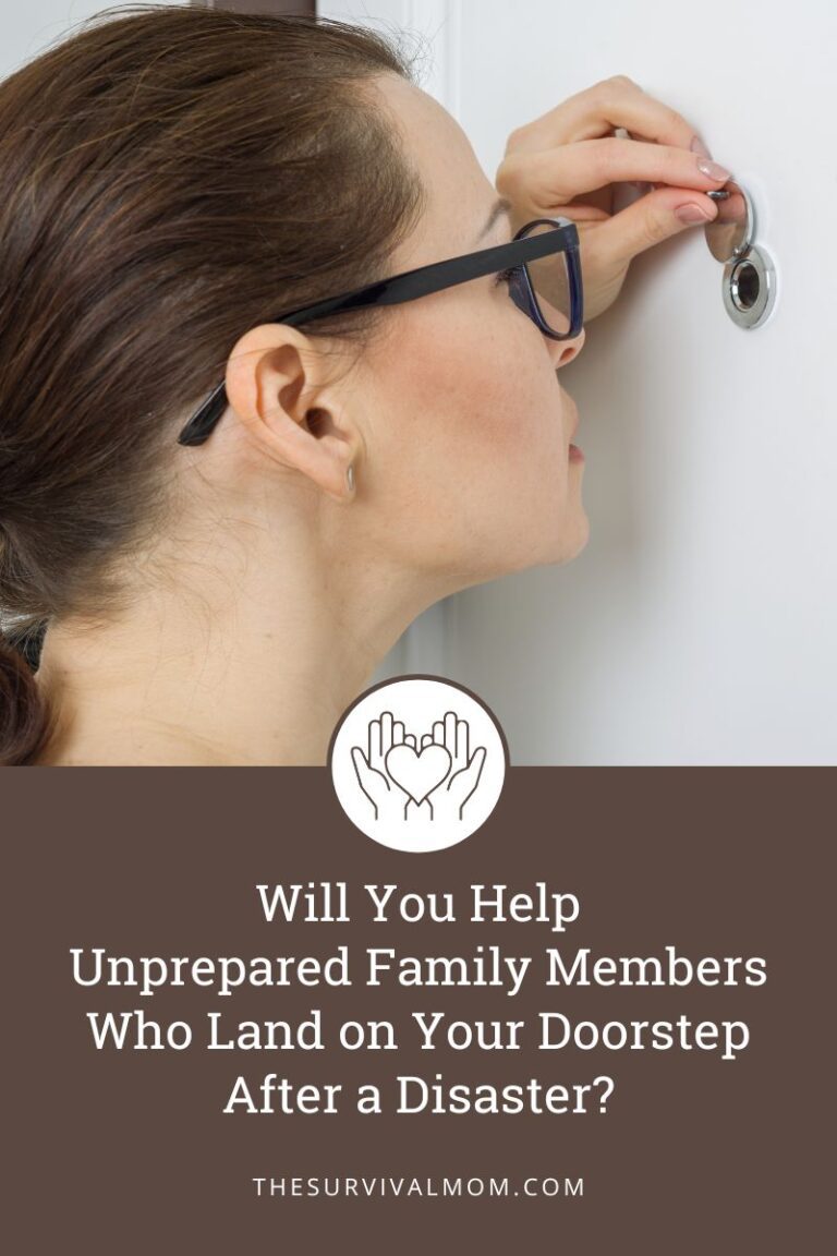 Will You Help Unprepared Family After a Disaster? - Survival Mom